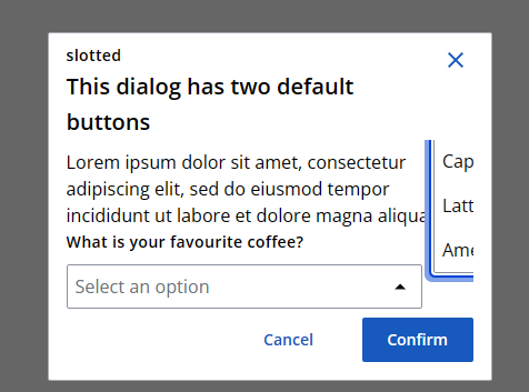 [ic-select]: Using a ic-select within the dialog component causes rendering issues. · Issue #671 ...