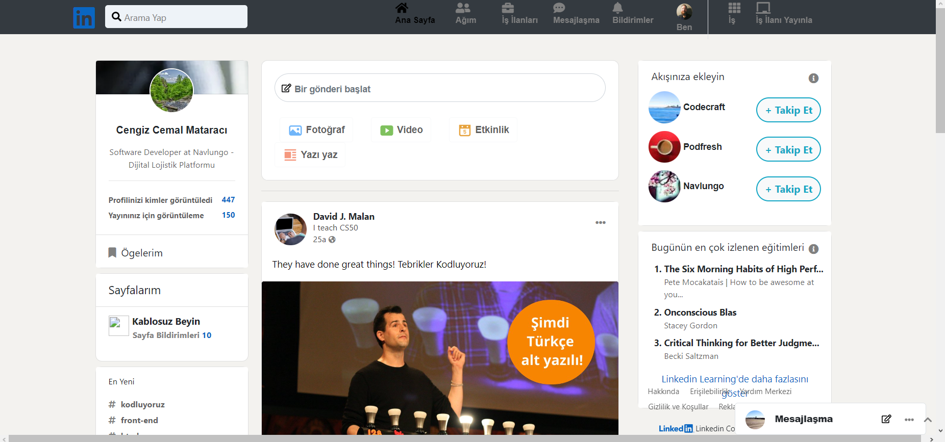 GitHub - rabiaaaslann/linkedin-clone: bootstrape ile yaptığım bir ...