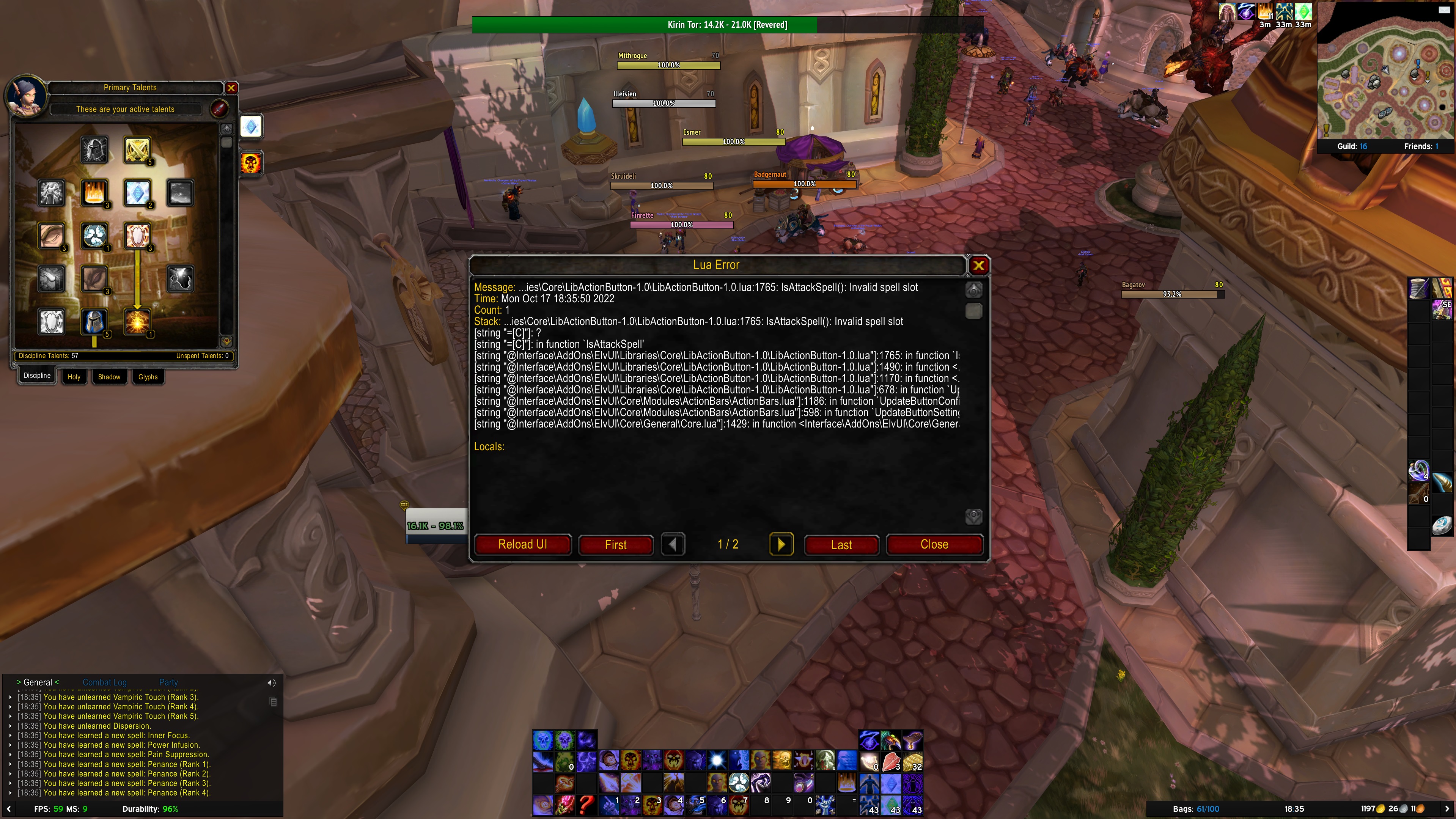 When changing Specc, bars won't swap spells · Issue #393 · tukui-org ...