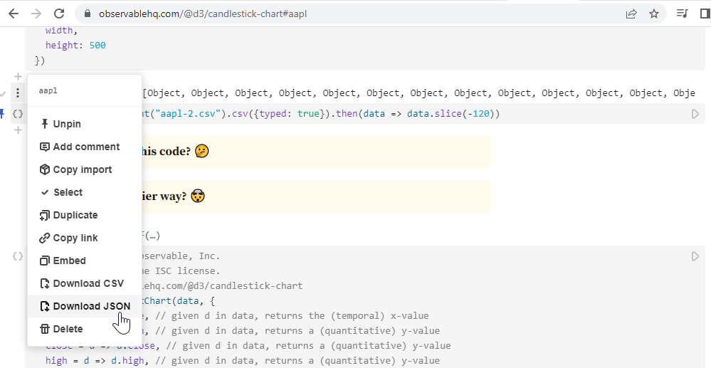 D3 candlestick example error · d3 d3 · Discussion #3614 · GitHub