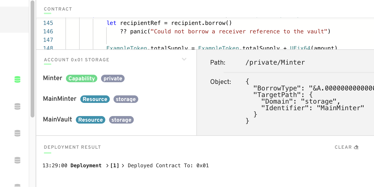 'panic' function on borrowed capability causes some resources not to show up in resources ...