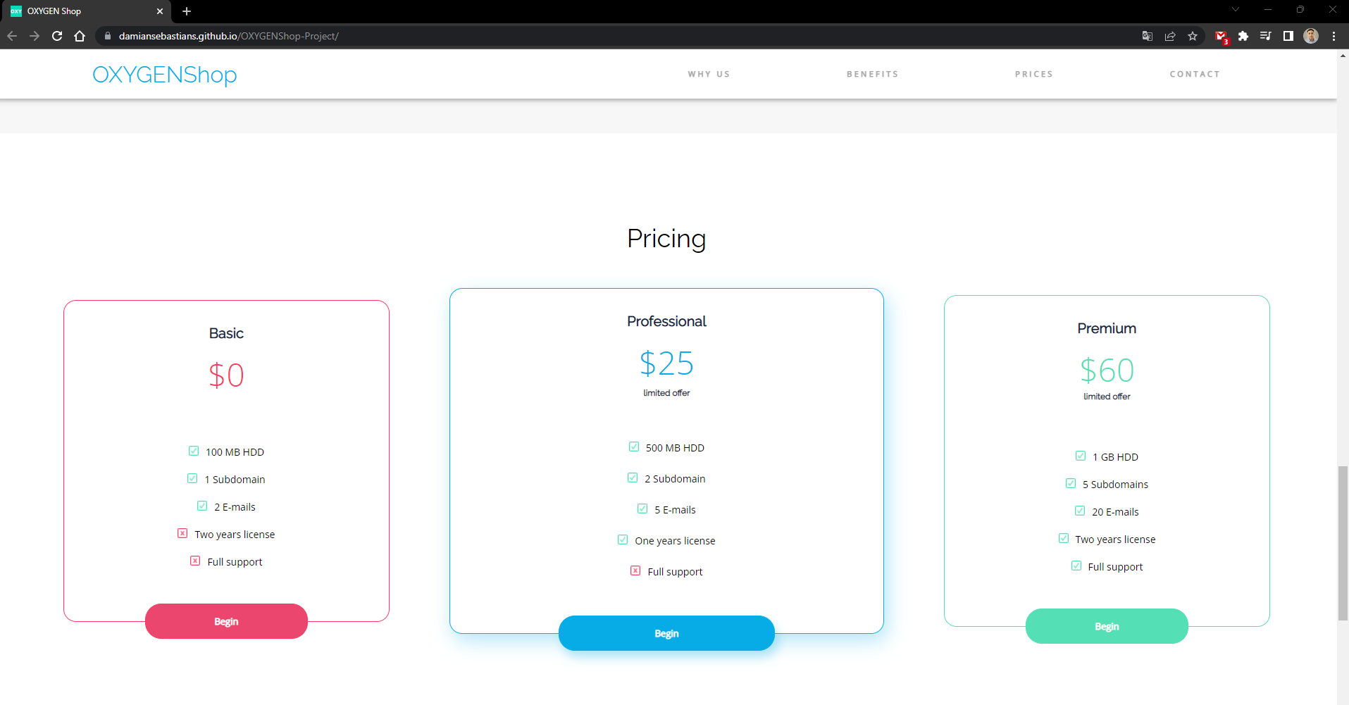 GitHub - Damiansebastians/OXYGENShop-Project: Landing page desde un diseño de Figma con ...