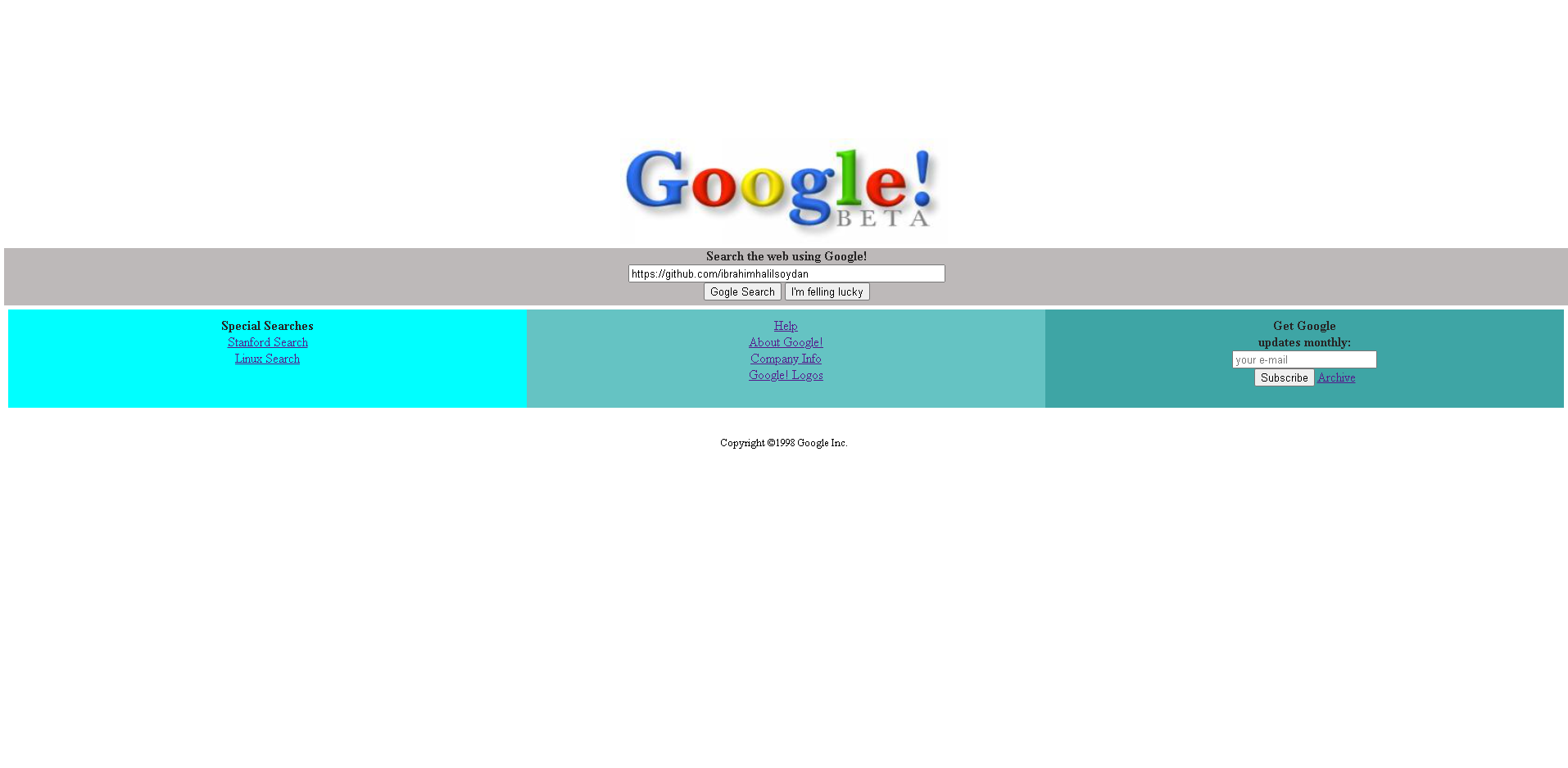 GitHub - ibrahimhalilsoydan/google-1998: css odev
