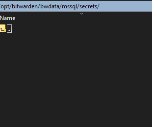 Issue with [/var/opt/mssql/secrets/] folder access rights [Version 2022.10.0] · Issue #2343 ...