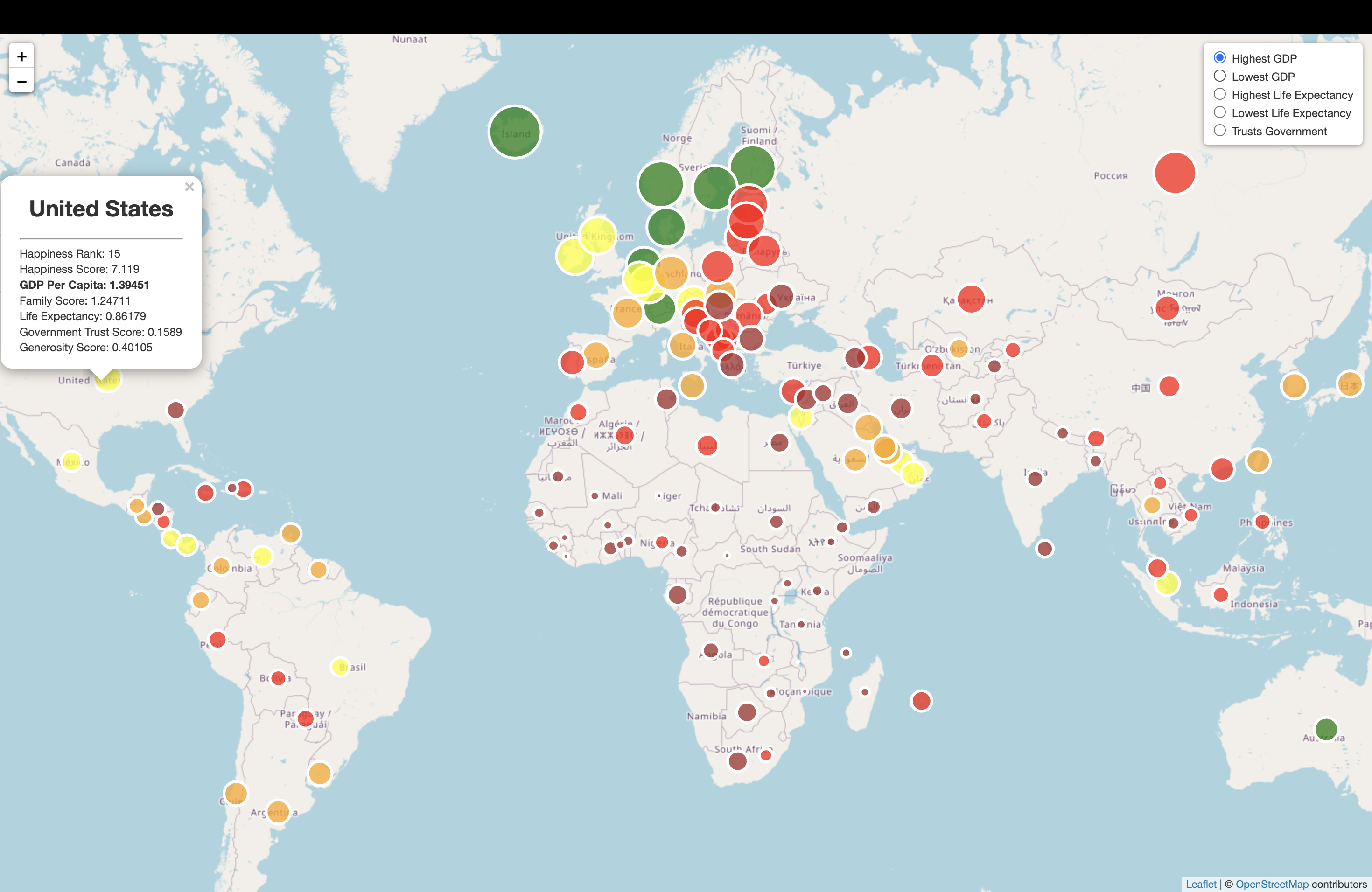 GitHub - GCweigenberg/World-Happiness-Project: A repository for data analytics boot camp project 3