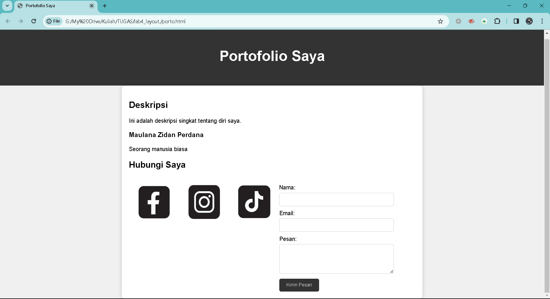 GitHub - zidanperdana/Lab4Web