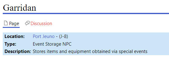 🐛 No context when talking to Garridan in Port Jueno. Believe this to be ...