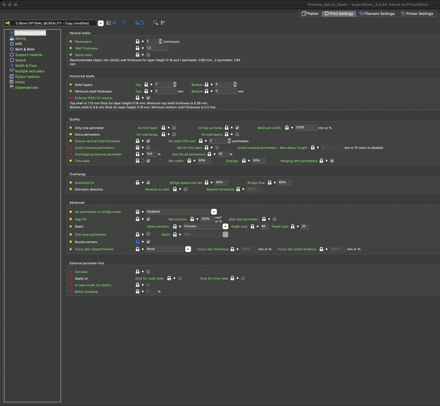 Arachne Settings Missing · Issue 3352 · Supermerillsuperslicer · Github 1296