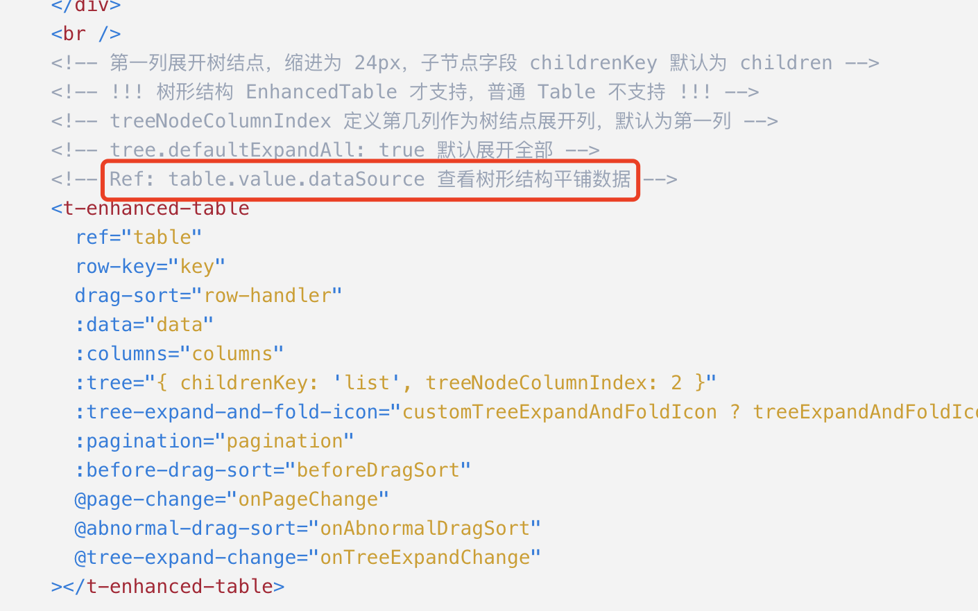[t-enhanced-table]对列表一顿操作后，无法拿到操作后的整个列表data · Issue #849 · Tencent/tdesign-vue-next · GitHub