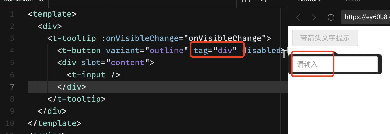 [Tooltip] 在button的disabled时没有渲染 · Issue #1904 · Tencent/tdesign-vue · GitHub