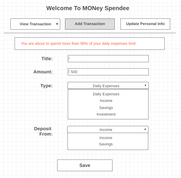 GitHub - chonnikan-aue/money-spendee-client