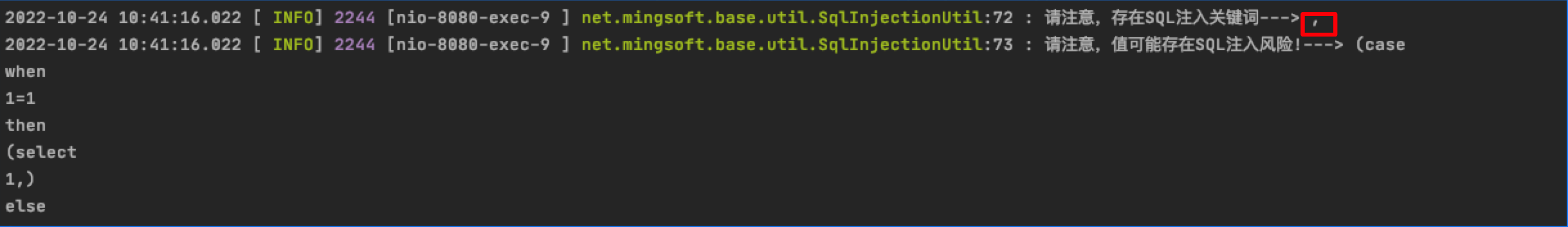 MingSoft MCMS SQL injection via /mdiy/dict/listExcludeApp.do in v 5.2.9 · Issue #99 · ming-soft ...