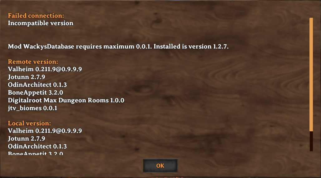 WackysDB causing connection problems · Issue #3 · Wacky-Mole/WackysDatabase · GitHub