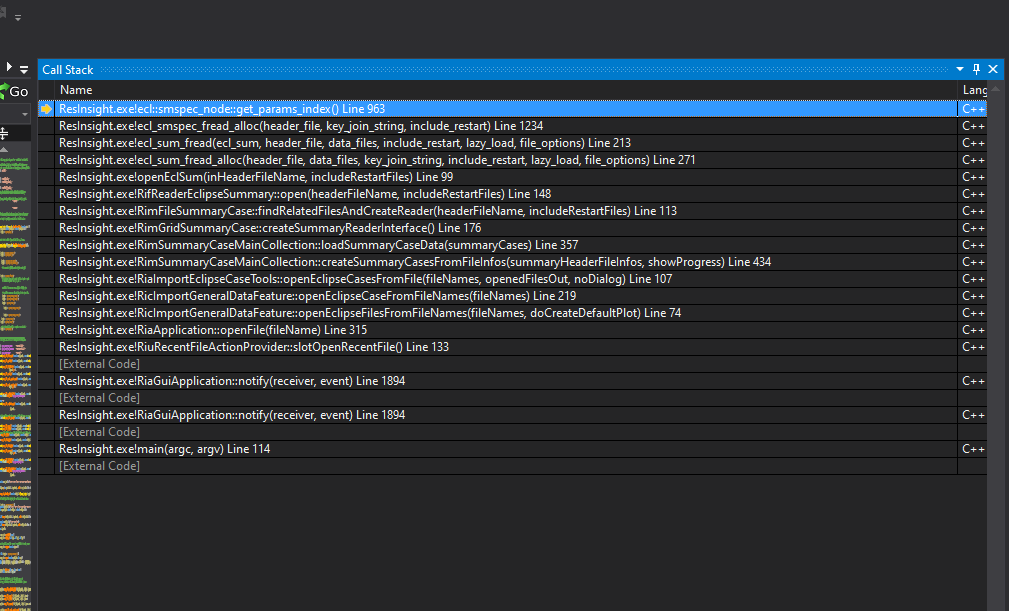 Crash when loading smspec · Issue #672 · equinor/resdata · GitHub