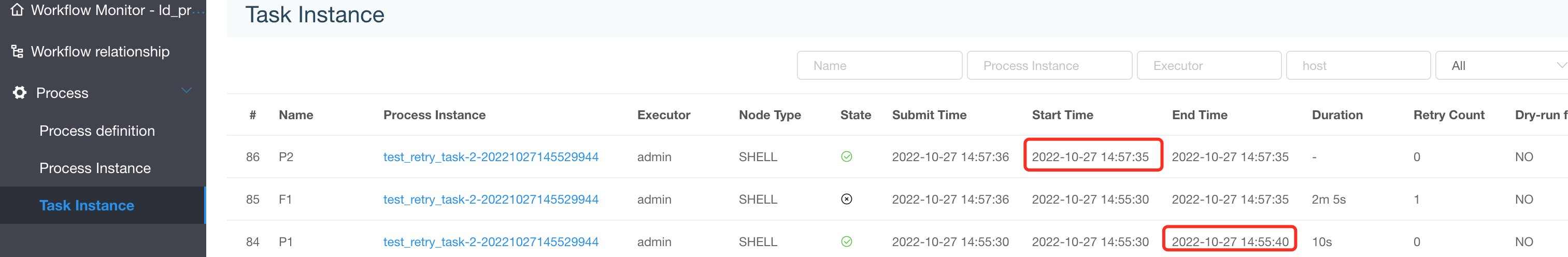 [Bug] [Master] The retry task was submitted in advance will block other task · Issue #12568 ...