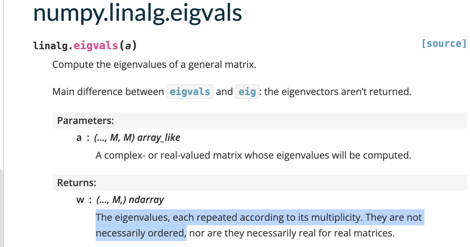 Inconsistent result between tf.linalg.eigvals and numpy/scipy on a (3,3) tensor · Issue #61826 ...