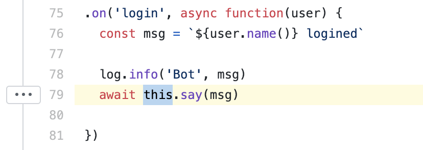 How to get wechaty instance in on functions in typescript, Global.this? · Issue #2007 · wechaty ...