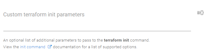 Terraform init parameters used by "Apply a Terraform Template" is no longer usable with ...