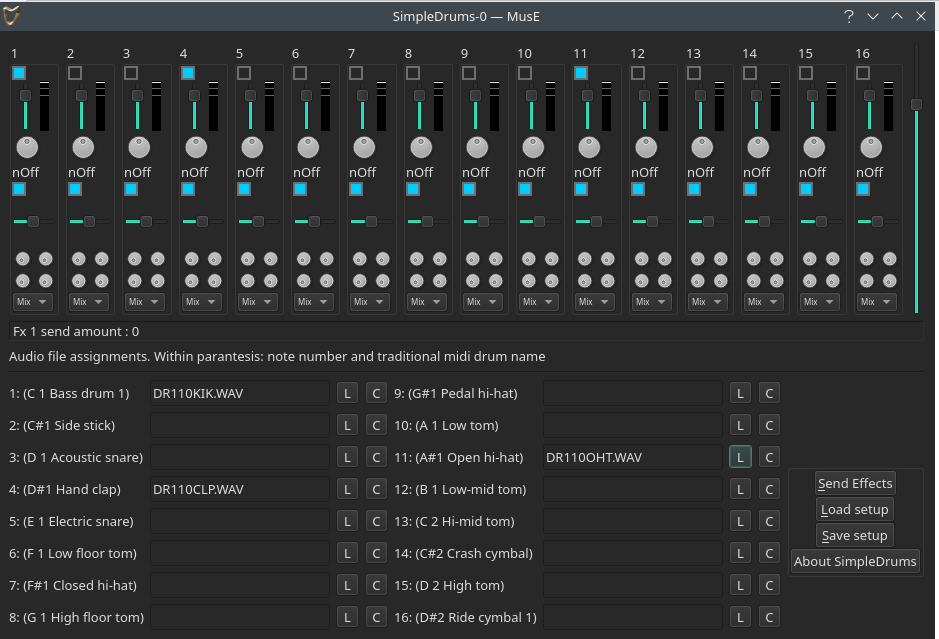 [FEATURE REQUEST] Option to show only loaded drums · Issue #1020 · muse-sequencer/muse · GitHub
