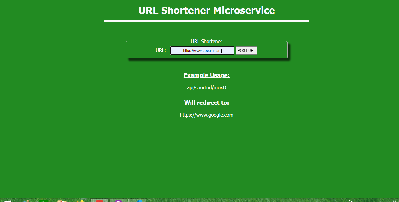 GitHub - robertamanta/url-shortener-microservice