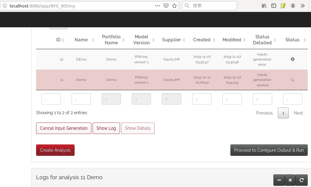 OasisException: The path /var/oasis/oasislmf.json (MDK config. JSON file) is indicated as ...