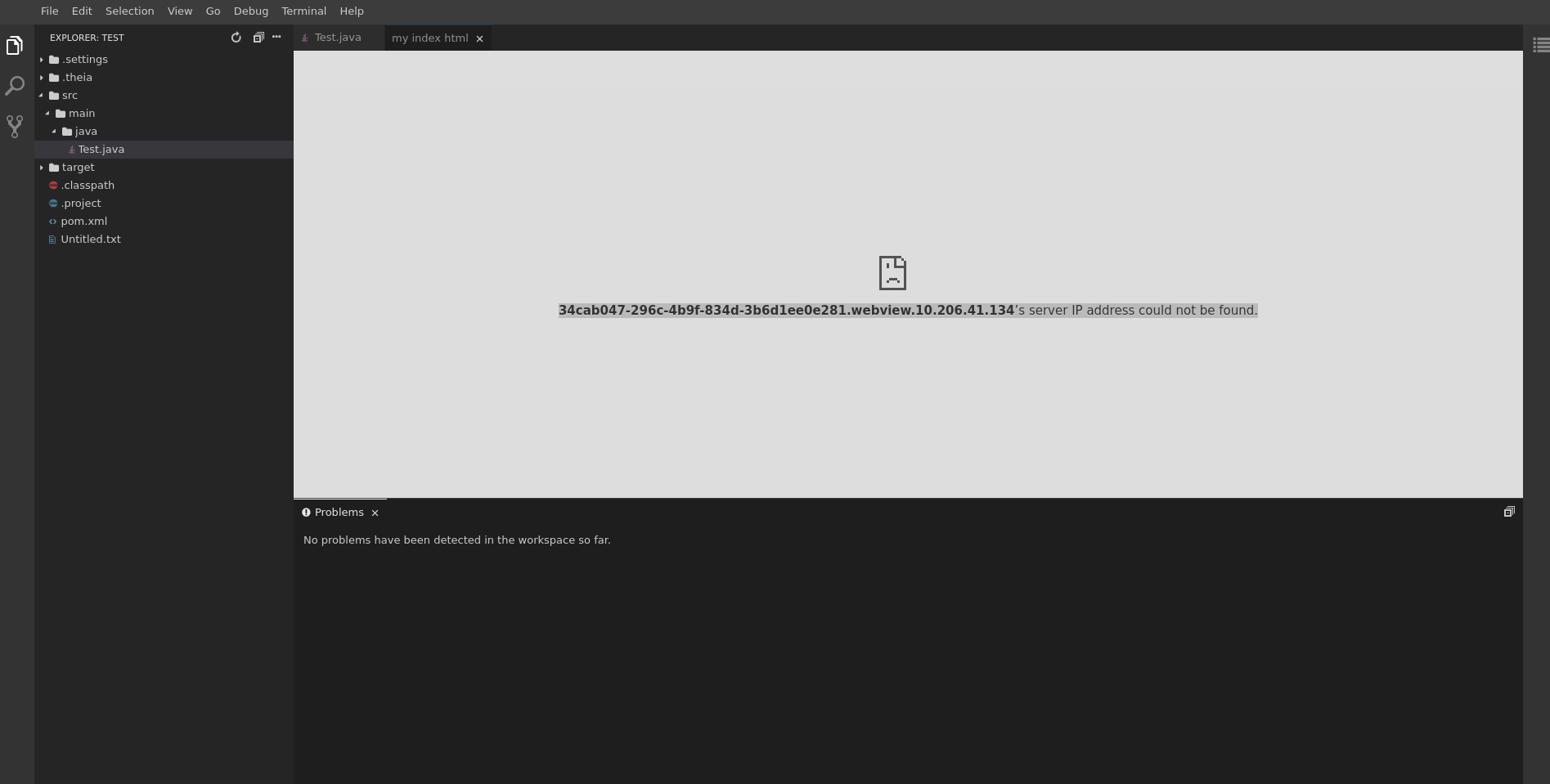 "Browser Preview for VS Code" VSCode extension not working in Theia ...
