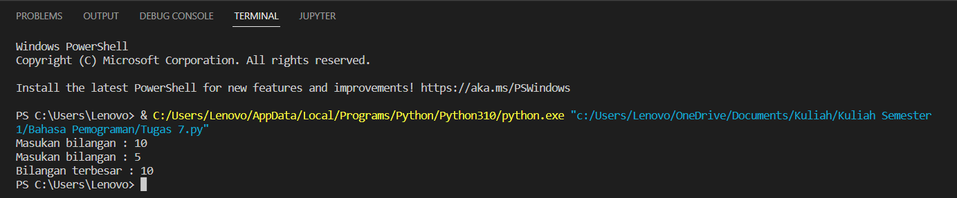 GitHub - RizjkyDitoRidwansyah/Pertemuan-7