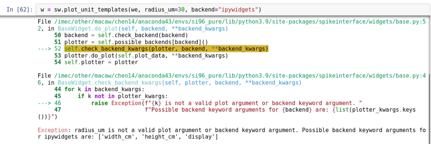 plot_unit_templates() in spike Tutorial 0.96 seems not working · Issue ...
