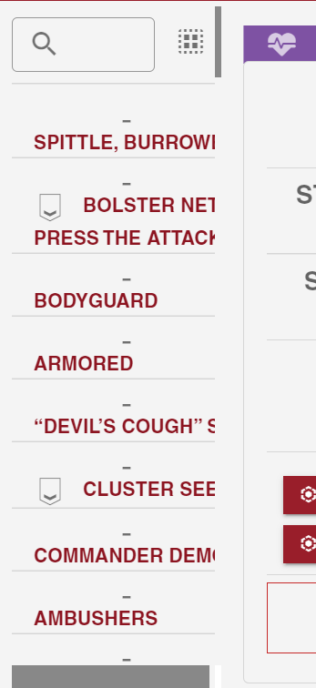 [BUG] NPC Name readability issues in Encounter Builder · Issue #2153 · massif-press/compcon · GitHub