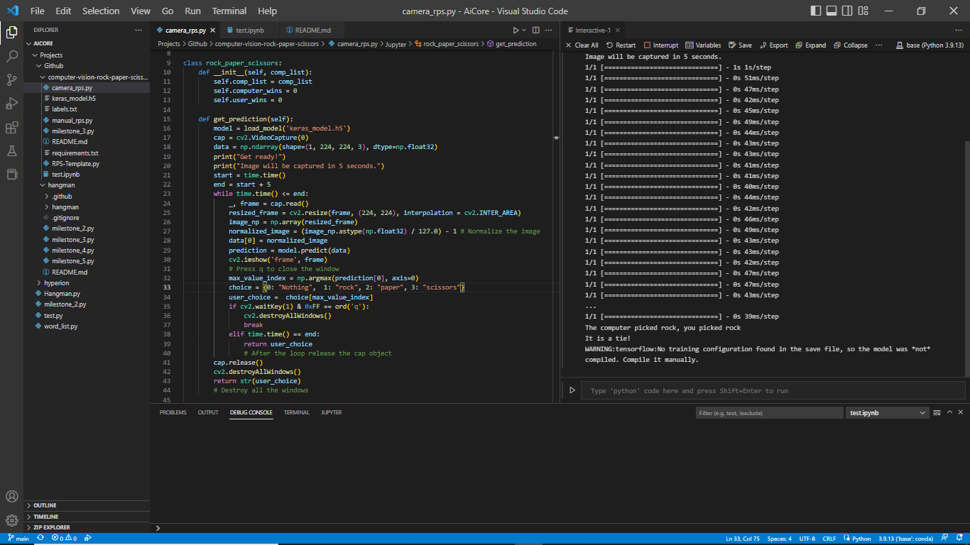 GitHub - Yurirtp/computer-vision-rock-paper-scissors