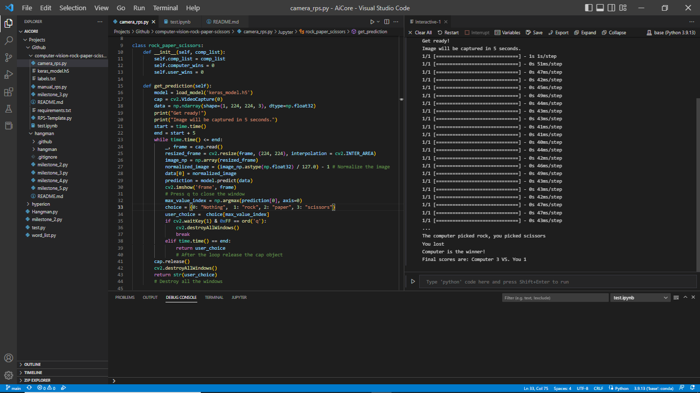 GitHub - Yurirtp/computer-vision-rock-paper-scissors