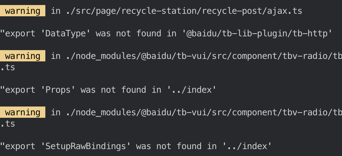 "export 'xxx' was not found in 'xxx/yyy/zzz' · Issue #193 · CongratulateWE/NoteBook · GitHub