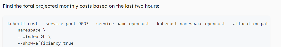 No Opencost Api For Predicting Future Cost · Issue 1441 · Opencost