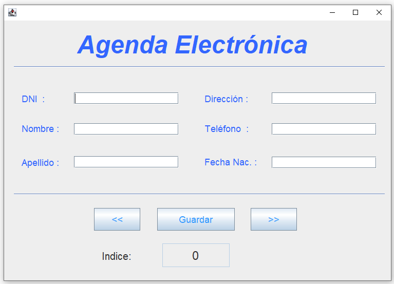 GitHub - Marl8/Agenda-electronica: Aplicación de Agenda Electrónica con Java Swing