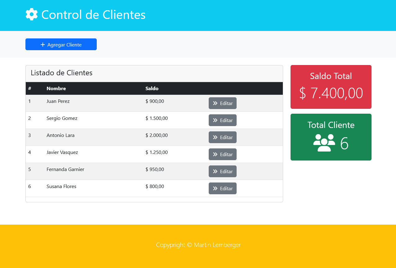 GitHub - Marl8/Control_Clientes: Proyecto Gestión de Clientes