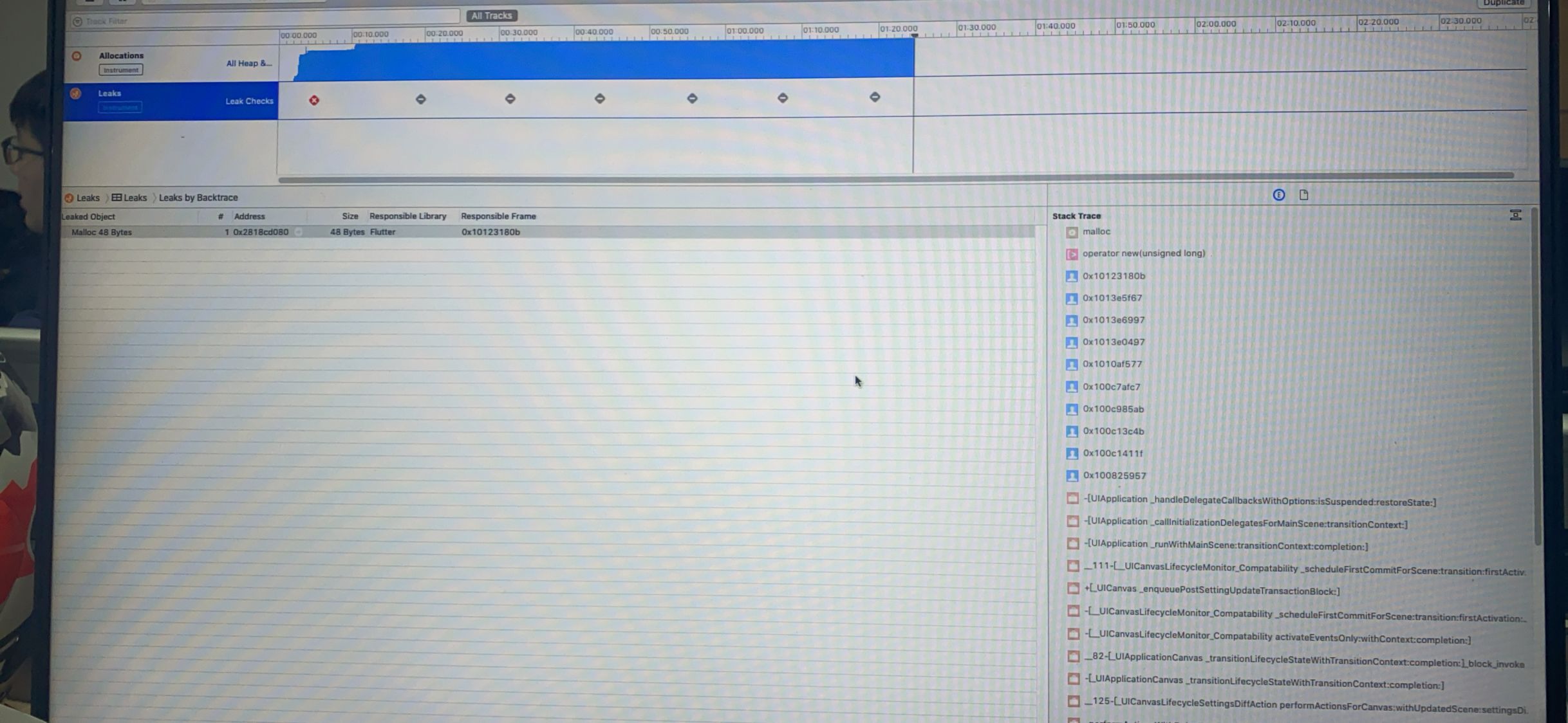 Memory Leaks On Device But Not On Simulator · Issue 73477 · Flutterflutter · Github