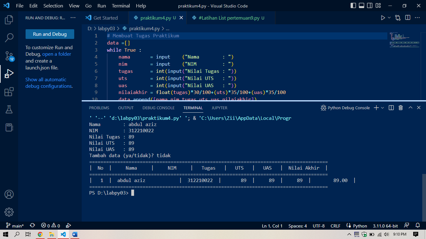 GitHub - lampubohlam/praktikum4