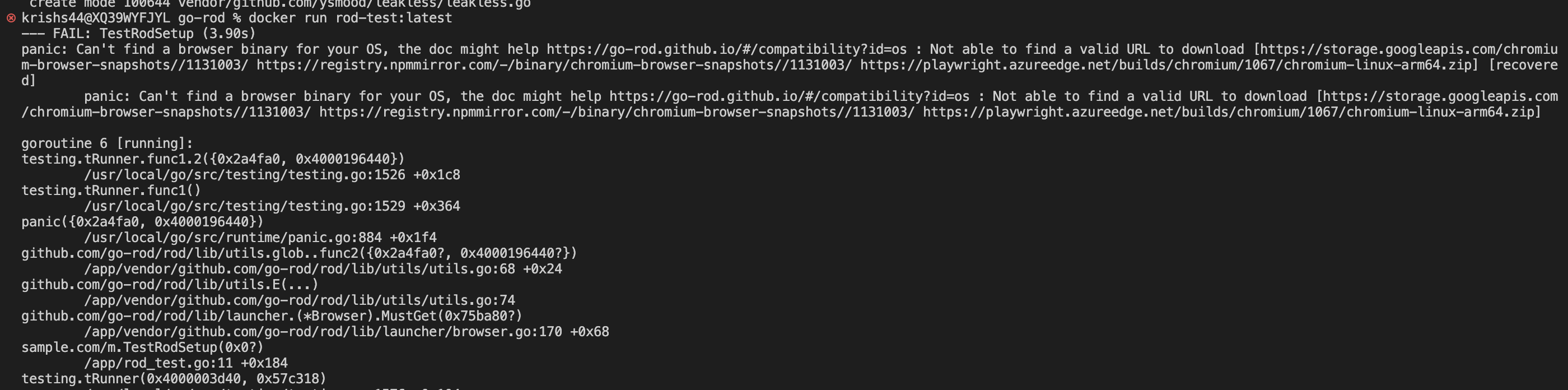Unable to launch chromium in Debian : buster slim docker container · Issue #912 · go-rod/rod ...