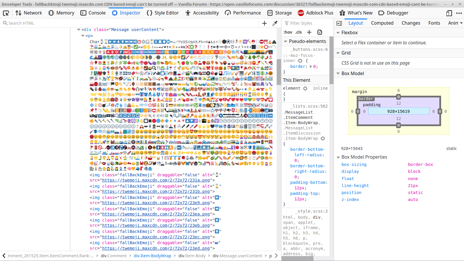 Javascript twemoji.maxcdn.com CDN based emoji can't turn off · Issue ...