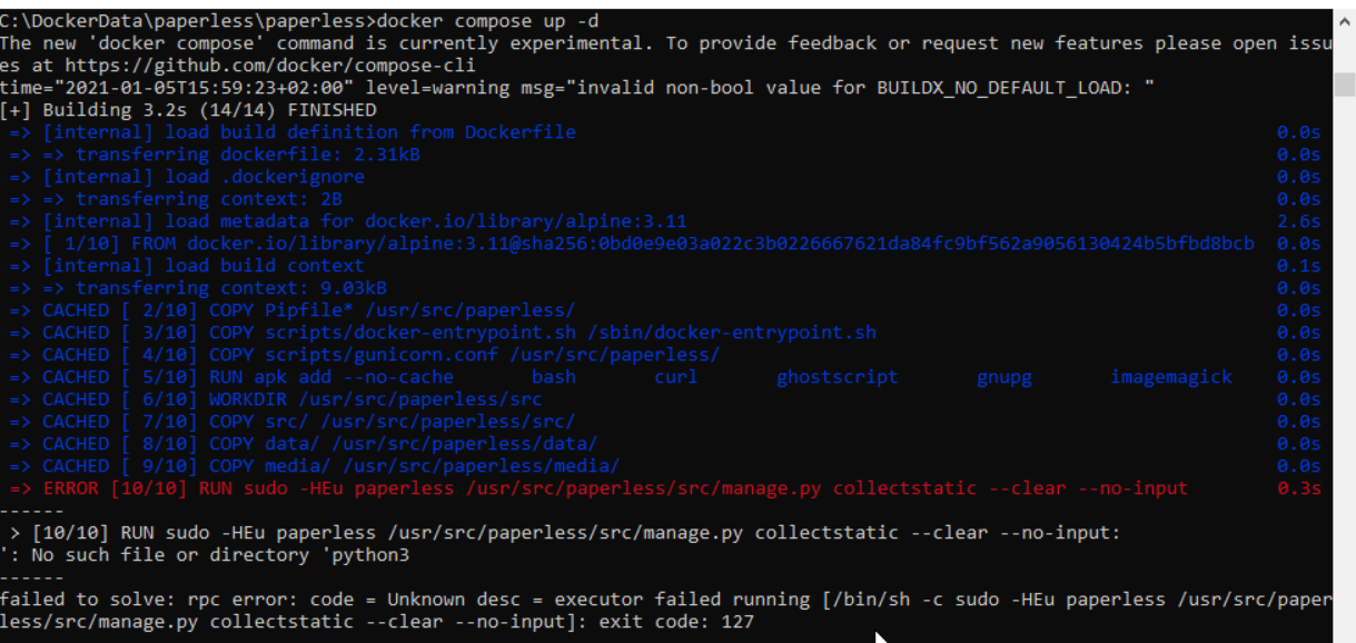 Docker Install No Such File Or Directory python3 Issue PythonTechWorld