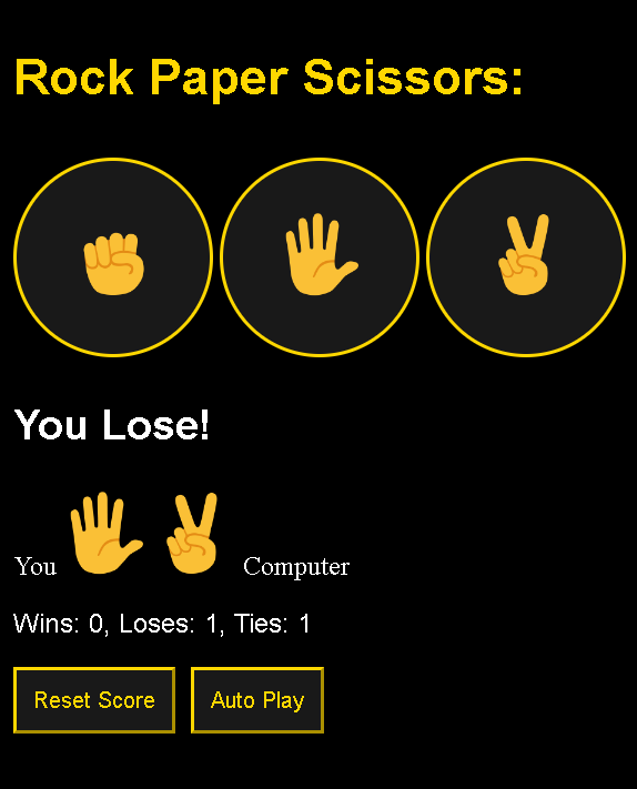 GitHub - AtheoJester23/Rock-Paper-Scissors: Simple Rock Paper Scissors Game