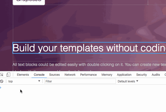 Enable the default RTE with a command · Issue #293 · GrapesJS/grapesjs · GitHub
