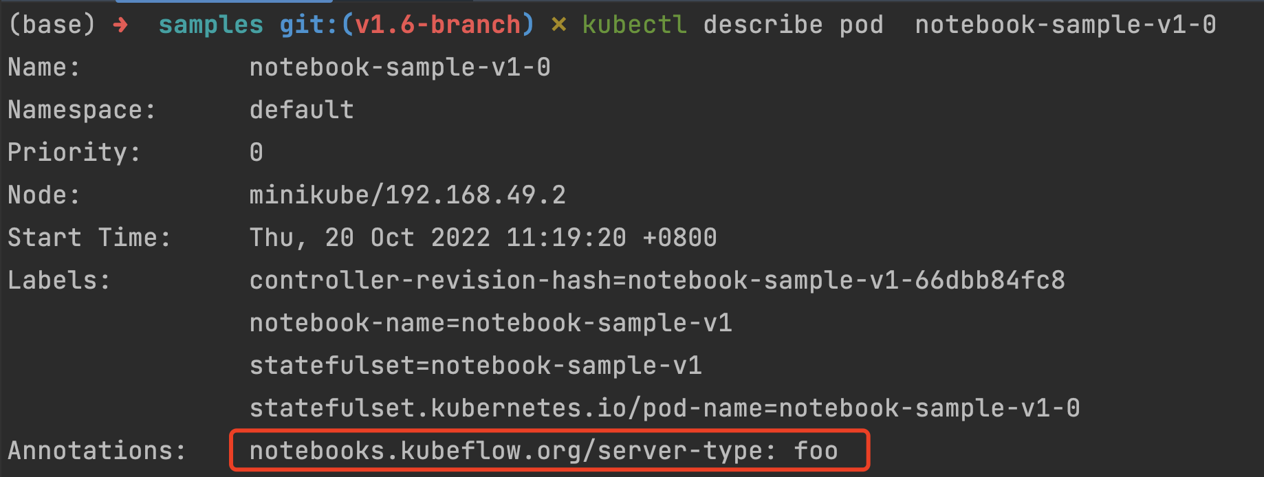 Notebook's annotations are not included · Issue #6677 · kubeflow/kubeflow · GitHub