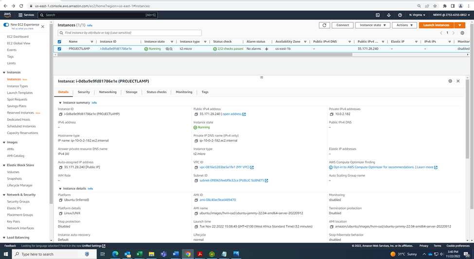 DevOps-Project-Documentation/Project 1 - LAMP-WEB STACK IMPLEMENTATION ON AWS.md at main ...