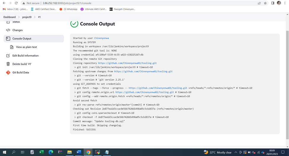 Devops Project Documentationproject 9 Continuous Integration 8678