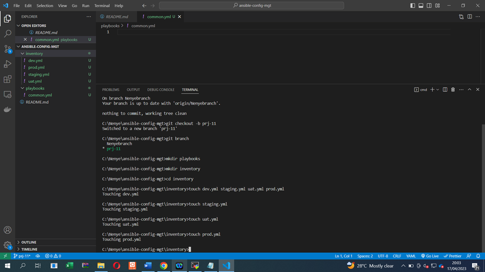Devops Project Documentationproject 11 Ansible Configuration