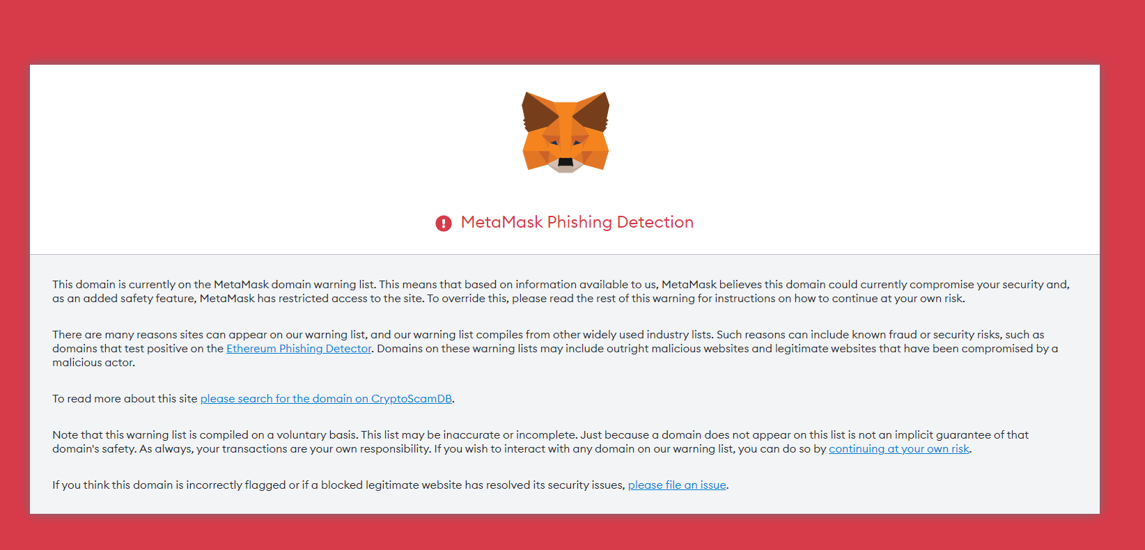 [Legitimate Site Blocked] app.elrondwildwest.net · Issue #8991 · MetaMask/eth-phishing-detect ...