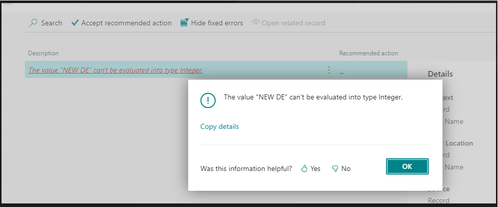 Error after posting a sale invoice · Issue #831 · 3ktech/General · GitHub