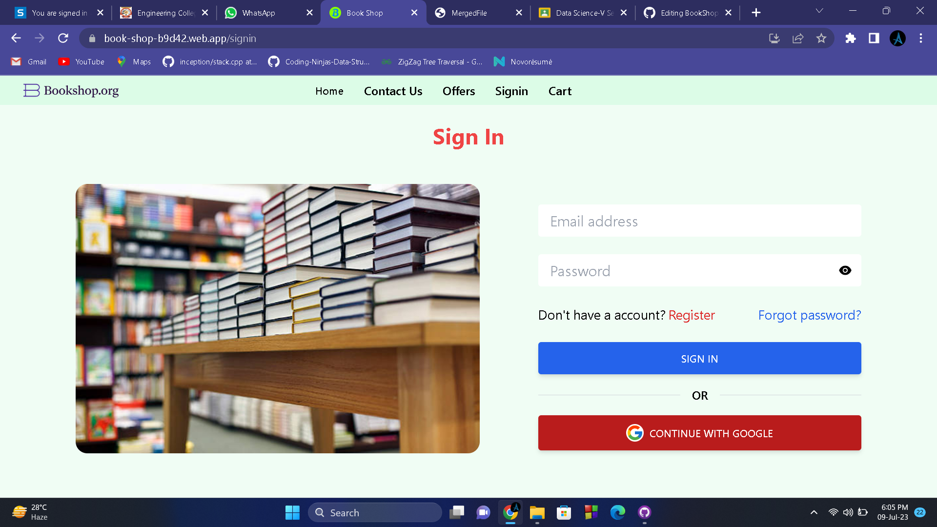 GitHub - Akhilesh020207/BookShop-Website