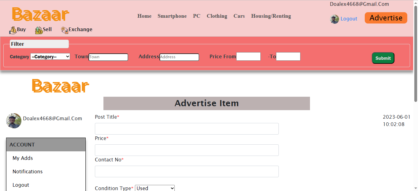 GitHub - liymntnai/bazaar